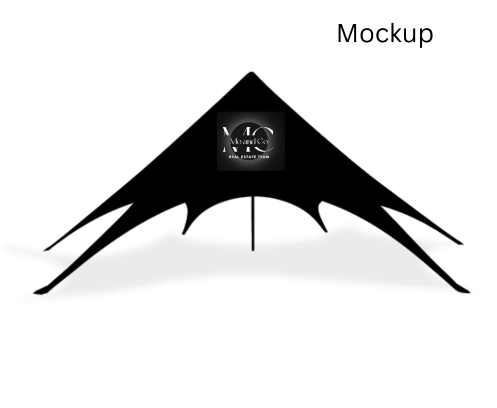 Star Tents – Custom Printed Canopy with Poles & Carry Bag – SourcePrinting
