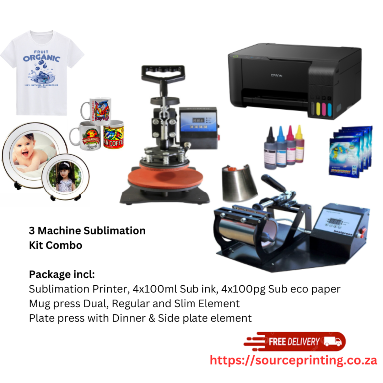 3 Machine Sublimation Kit Combo – SourcePrinting