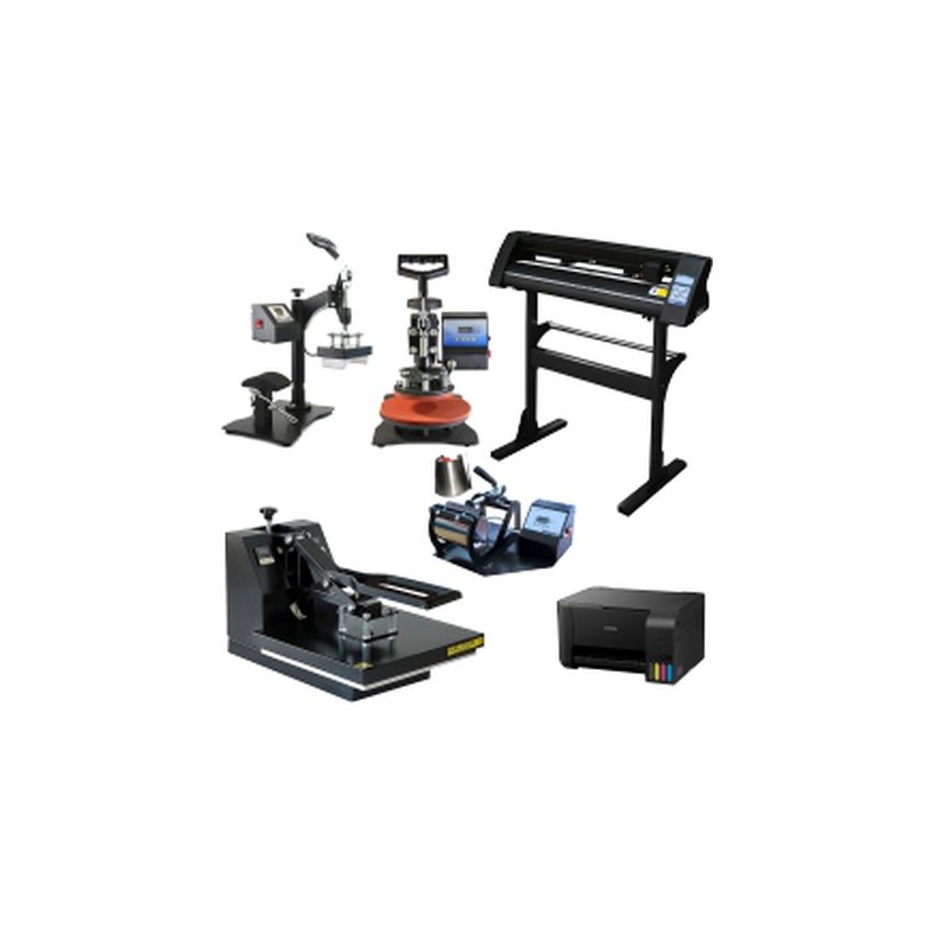 Vinyl Cutter, Heat press, Cap Press, Mug Press Dual, Plate press ...