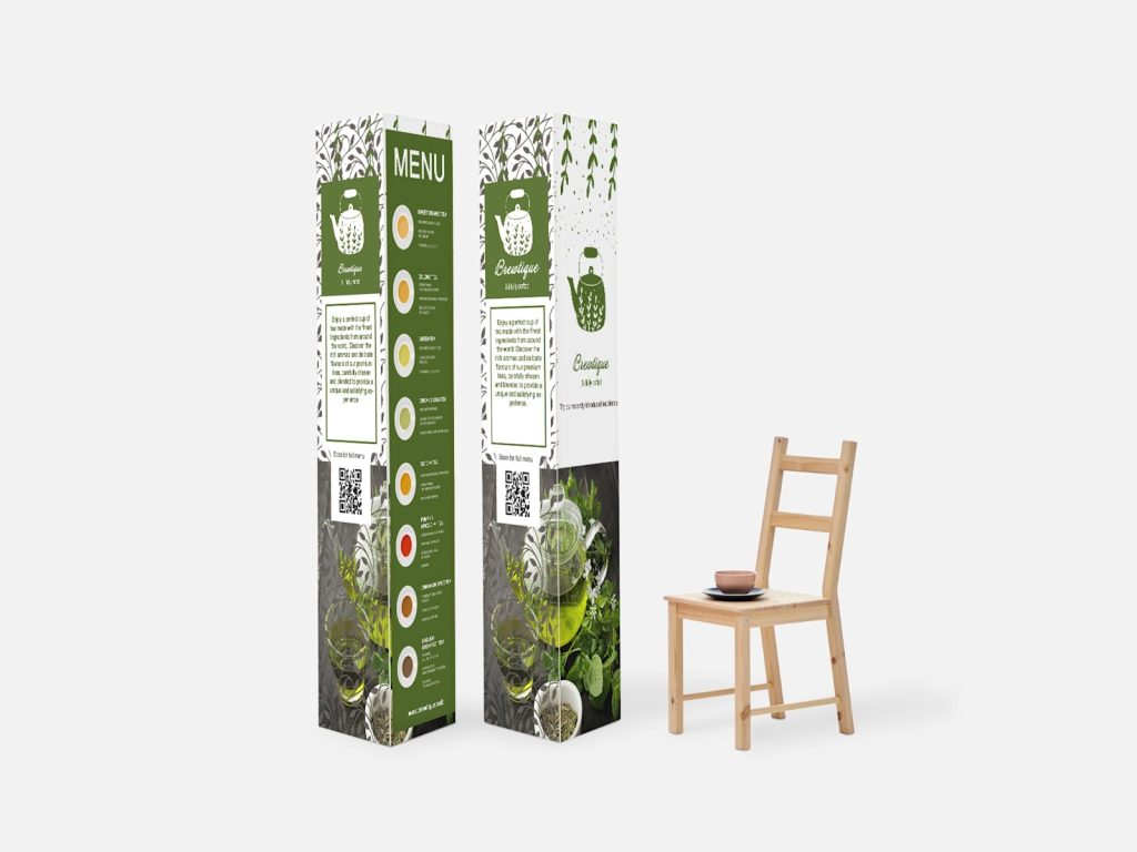 Custom Cardboard 3 Sides Triangle Floor Advertising Standee Display Pop ...