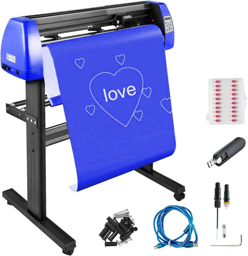Vinyl Cutter 720mm, Contour Cutting Capability, Collection Basket, and ...