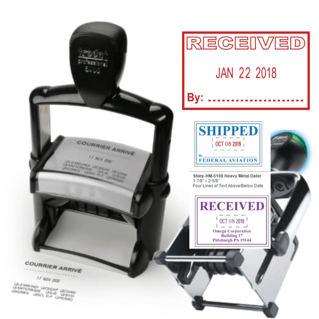 Self Inking Heavy Duty Date Stamps – SourcePrinting