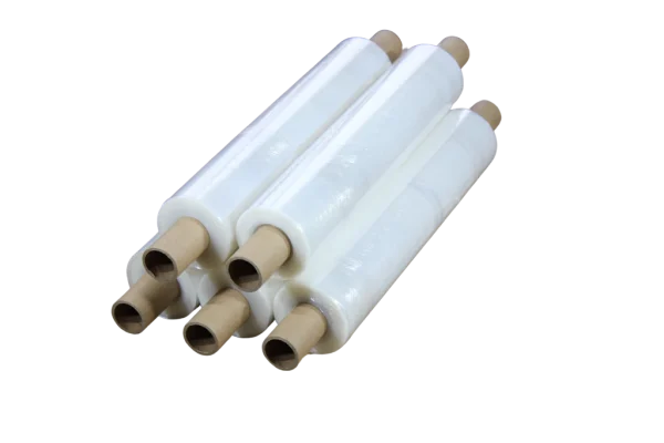 10 Pack – Clear Pallet Wrap (450mm x 400m x 17µm) – SourcePrinting