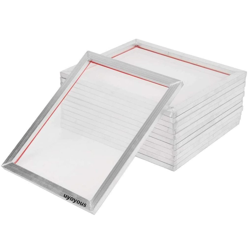 Aluminium Screen Frame – 400x500mm 250 Mesh – SourcePrinting