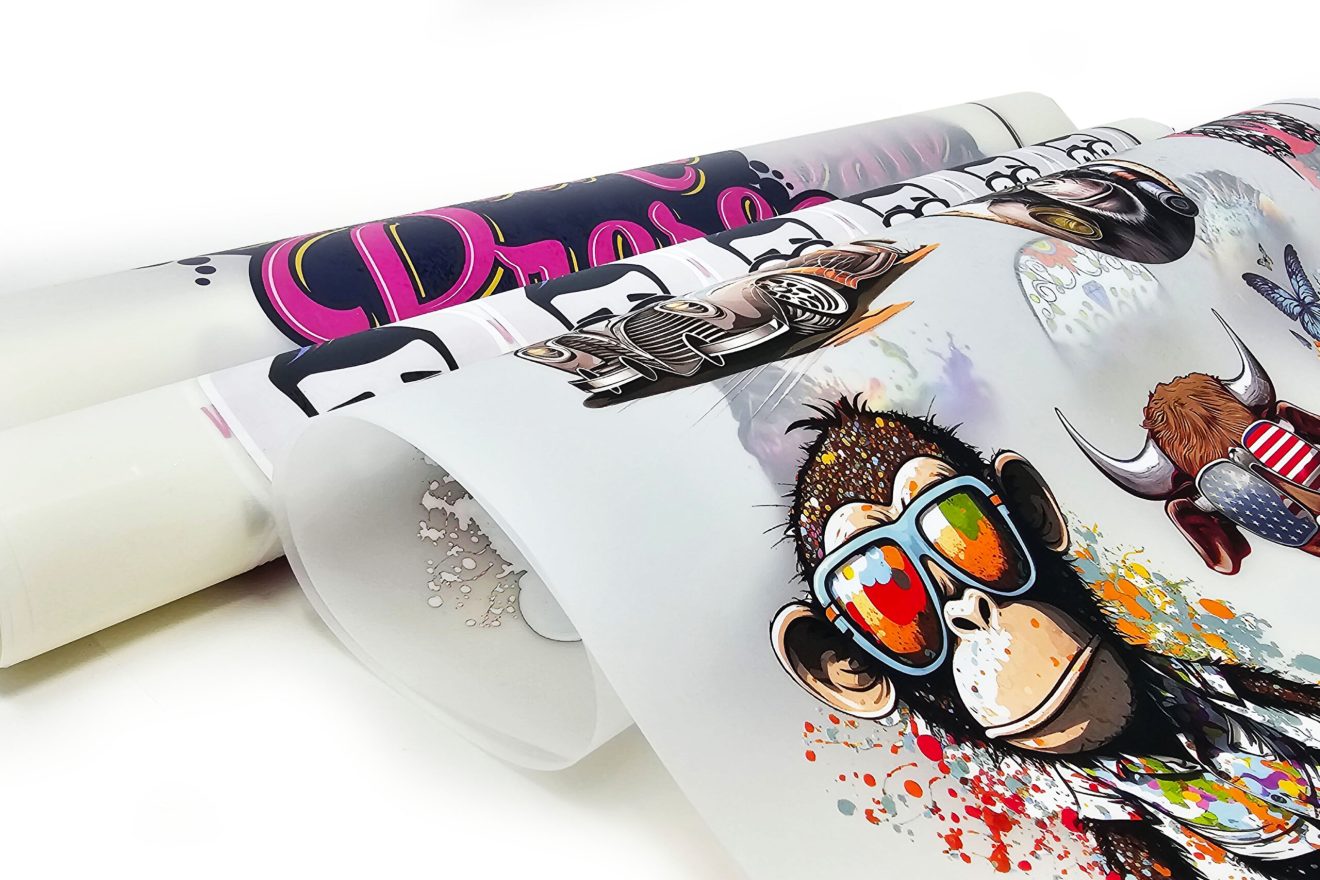Custom Printed DTF Rolls – 58cm Width, Premium Quality – SourcePrinting