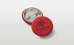 Custom Rectangle Button Badges – SourcePrinting