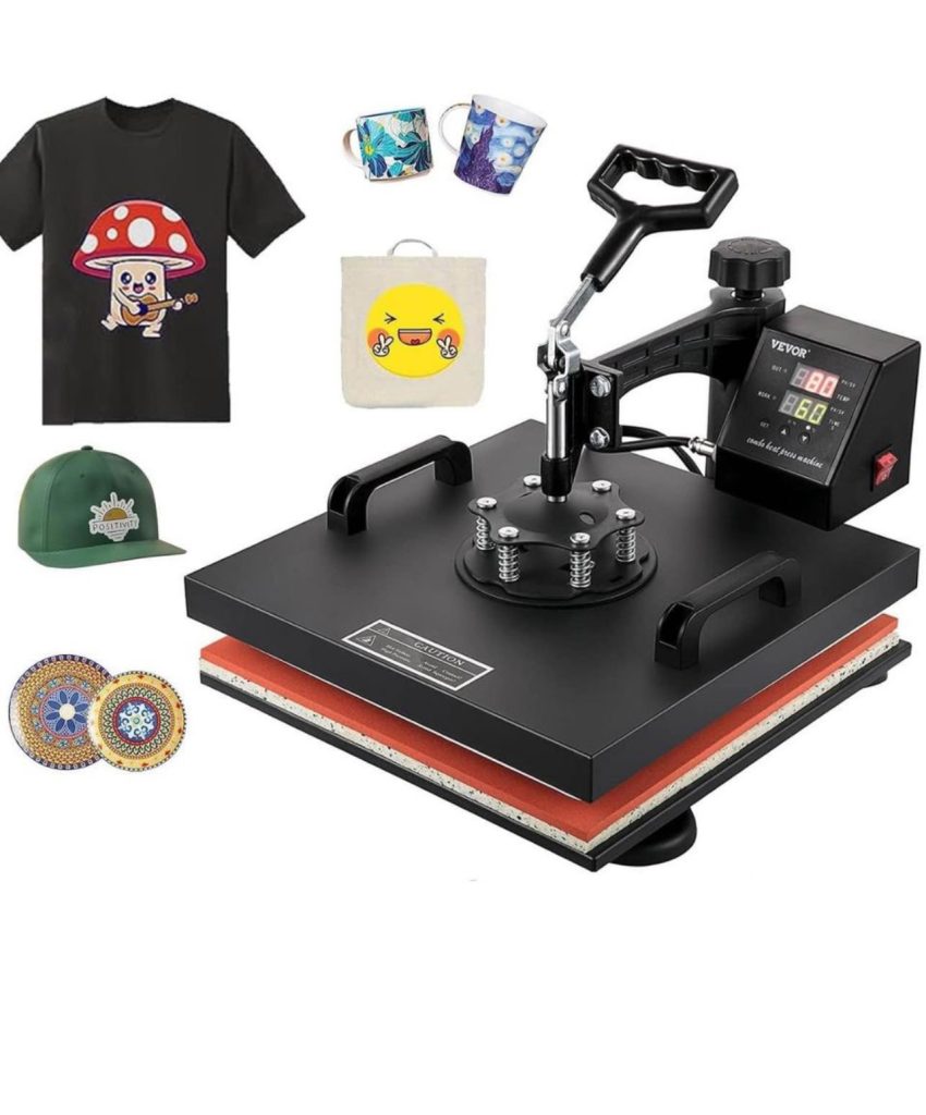 38cm x 38cm Heat Press , 360° Swing Away T-shirt Press Machine – SourcePrinting