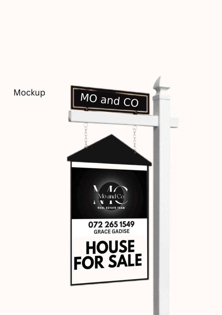 Wooden Sign with Pole for Real Estate & Business Signage – SourcePrinting
