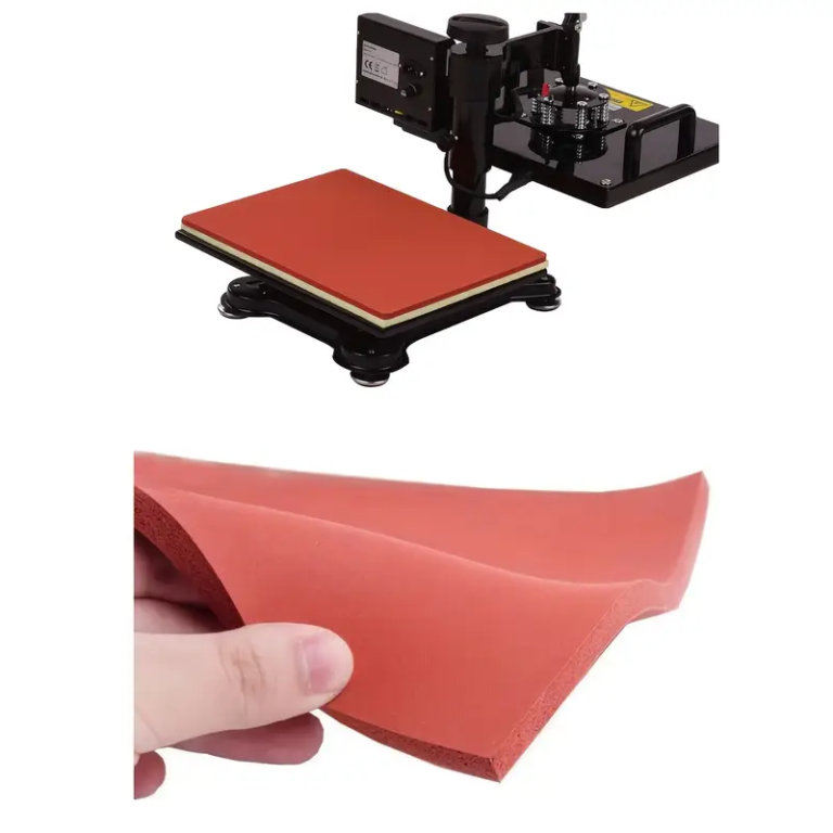 High-Temperature Resistant Silicone Foam Rubber Mat 380 × 380 mm ...