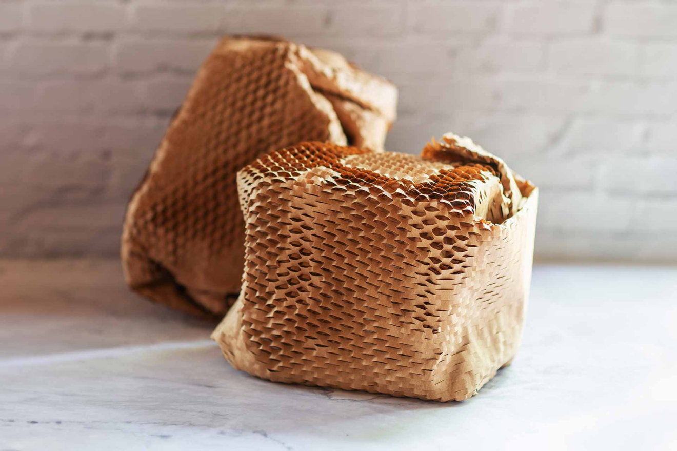 Honeycomb Wrapping Paper Brown – SourcePrinting