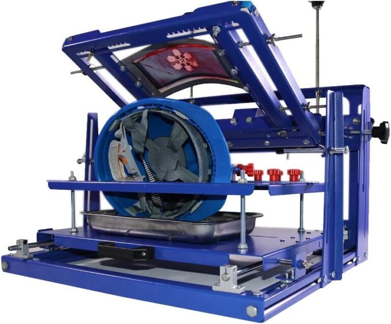 Screen Printing Machine One Color Safety Helmet Hard Material Hat Screen Printing Machine ...