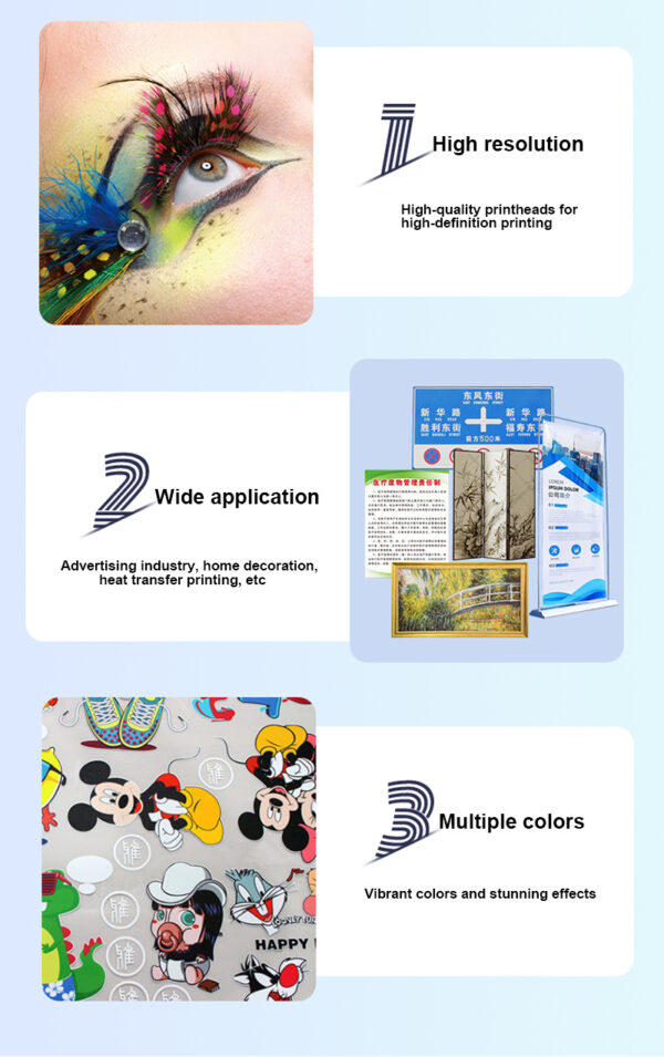 1.6m/5ft Dye Sublimation Printer with XP600 Printhead Jetpal ...