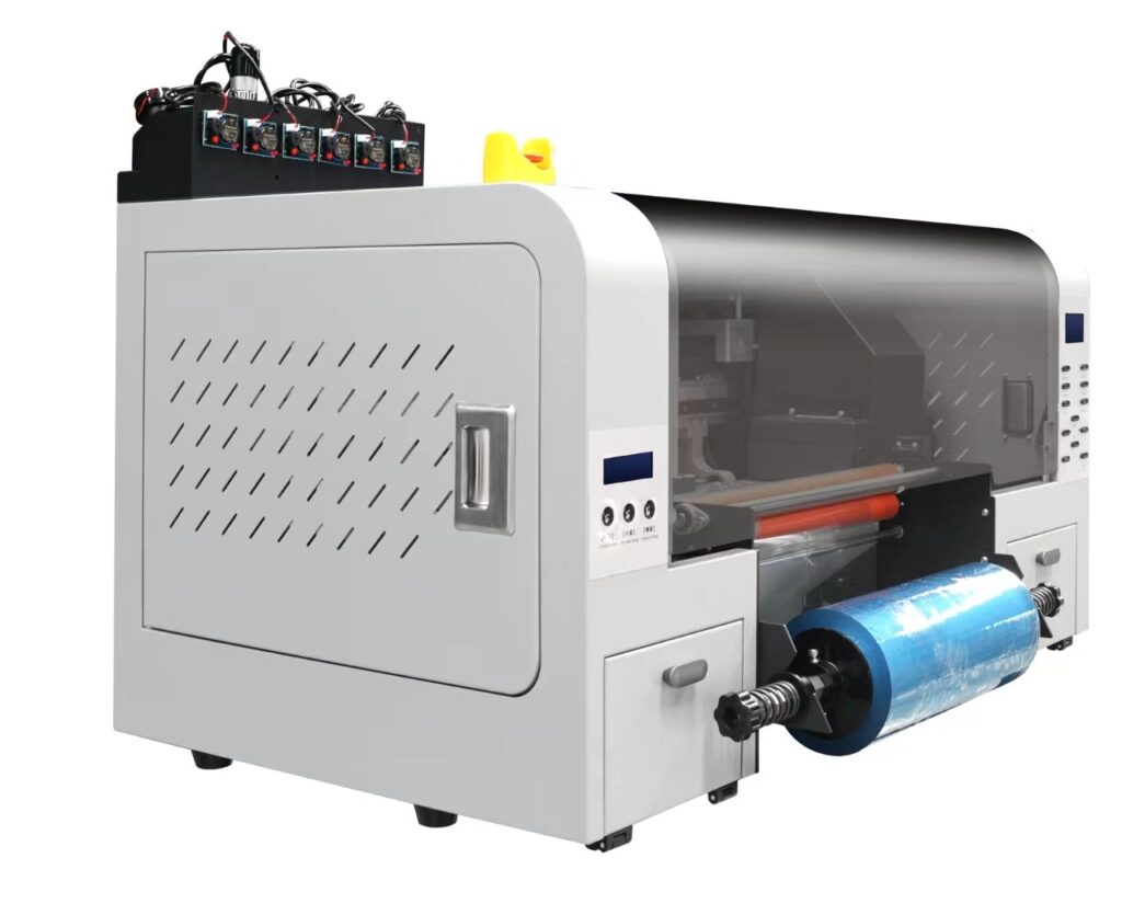 A3 Size AB Film 30cm UV DTF Printer Cold Label Sticker UV Transfer Film ...