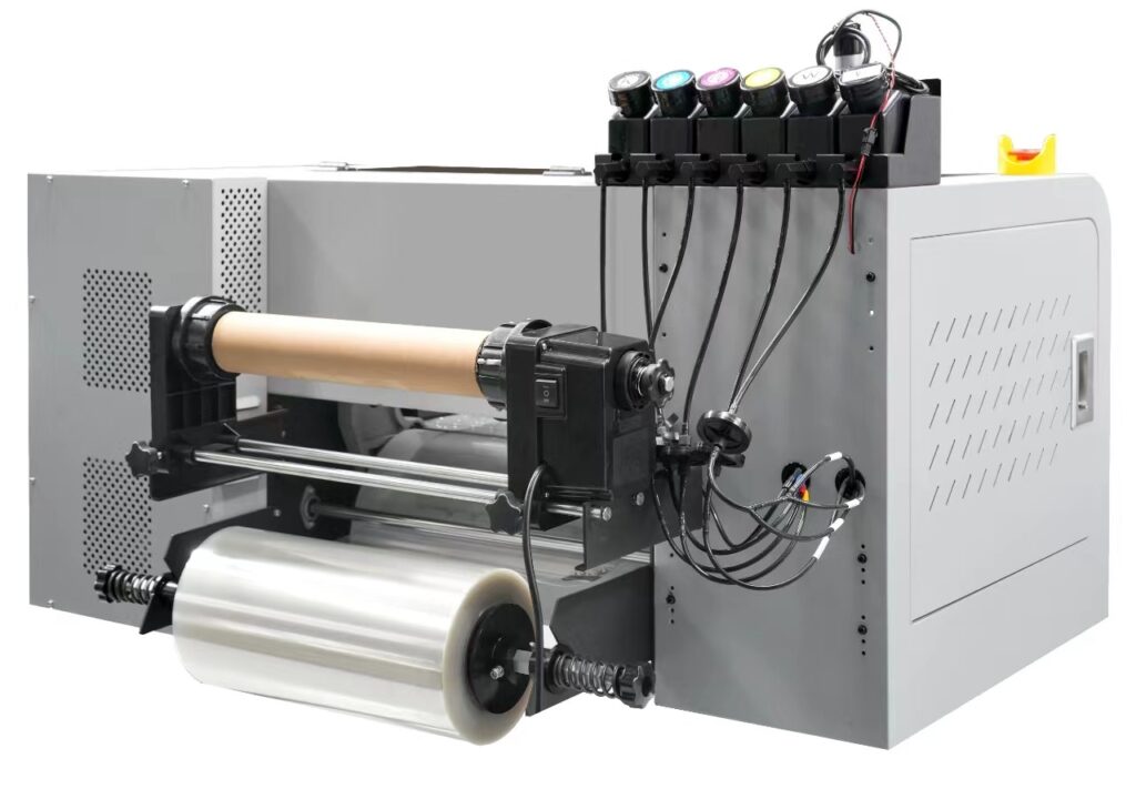 A3 Size AB Film 30cm UV DTF Printer Cold Label Sticker UV Transfer Film ...
