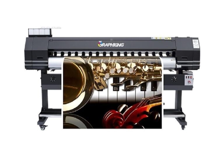 1.8m large format sublimation printer paired with a 1.8m roller heat ...