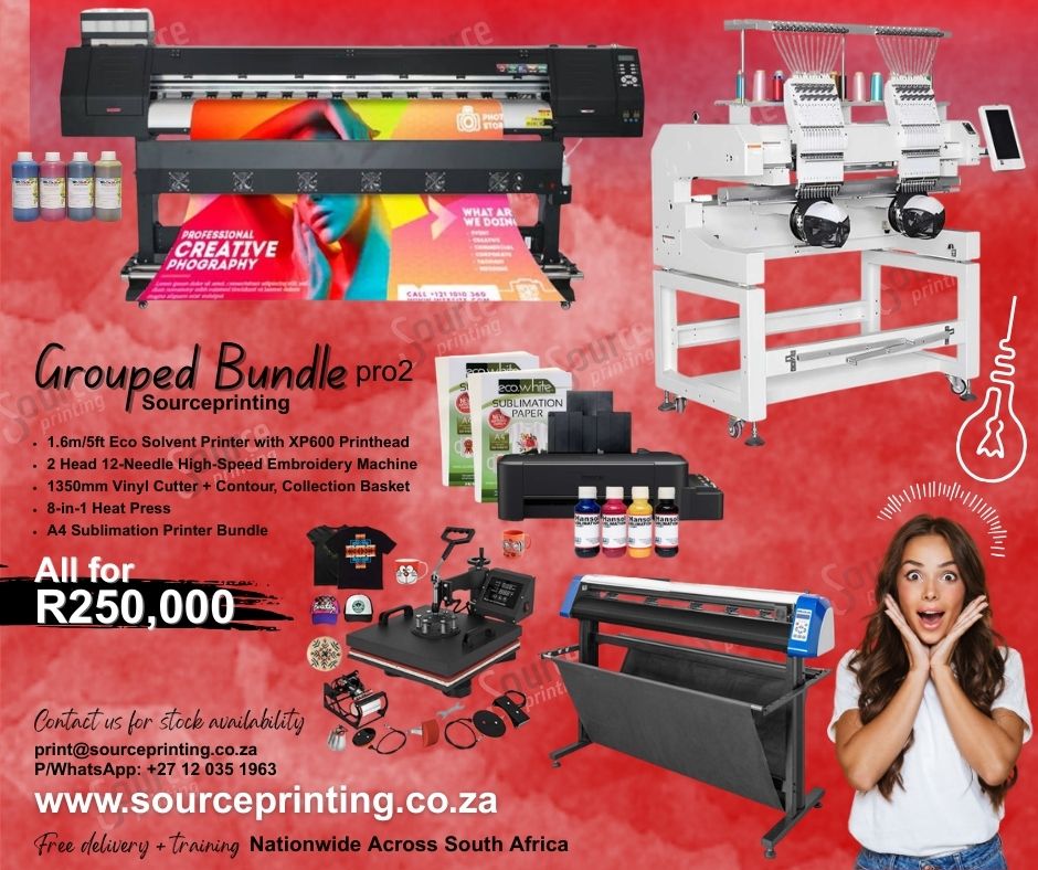 Start or Expand Your Print Business – PRO2 Grouped Bundle – SourcePrinting